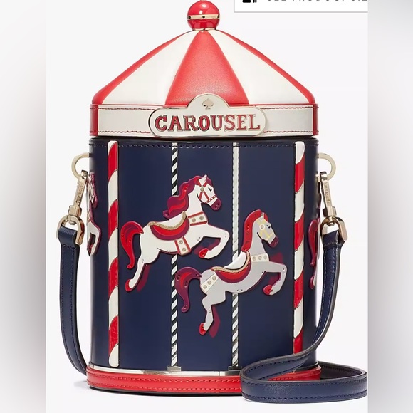 kate spade | Bags | Nwt Kate Spade Winter Wonder 3d Horses Convertible ...